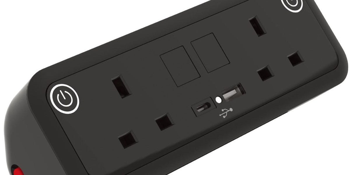 Desk Modules & Desktop Power Modules For Desks | Office Supermarket