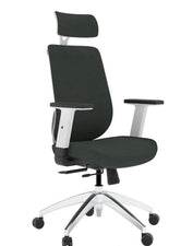 Maldini Mesh Back Office Chair White Frame | Mesh Office Chairs ...