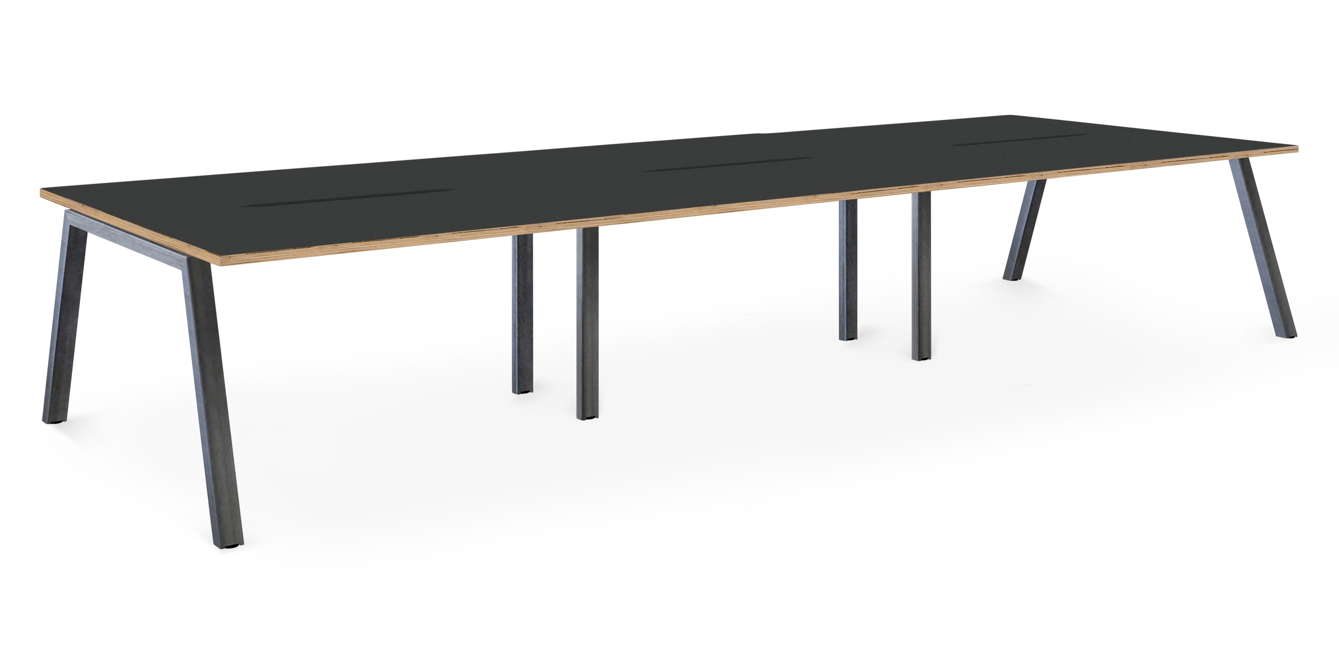 Albion A Frame Bench System - Raw Metal Frame — Office Supermarket