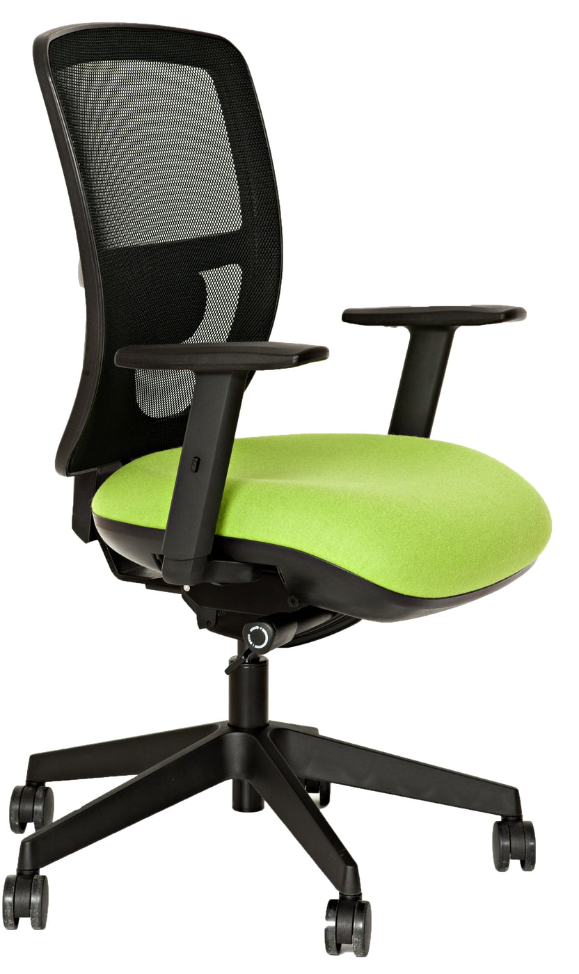 Fibre Mesh Back Task Chair with Synchronised Mechanism — Office Supermarket
