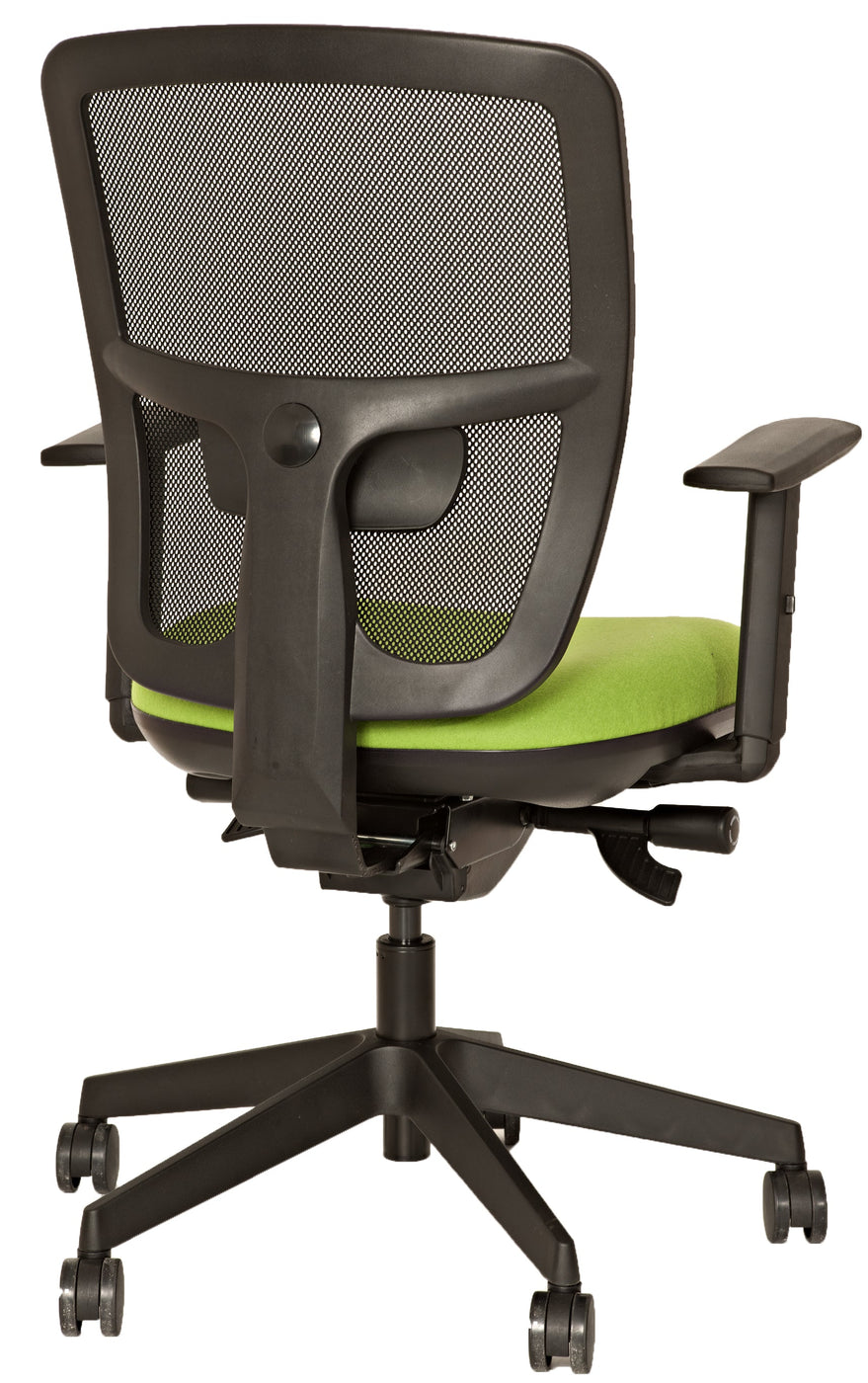Fibre Mesh Back Task Chair with Synchronised Mechanism — Office Supermarket