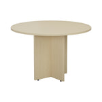 1100mm Round Meeting Room Table | Office Supermarket