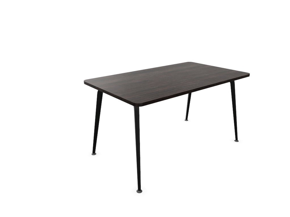Twist Rectangular Office Desk | Black Frame | Office Supermarket
