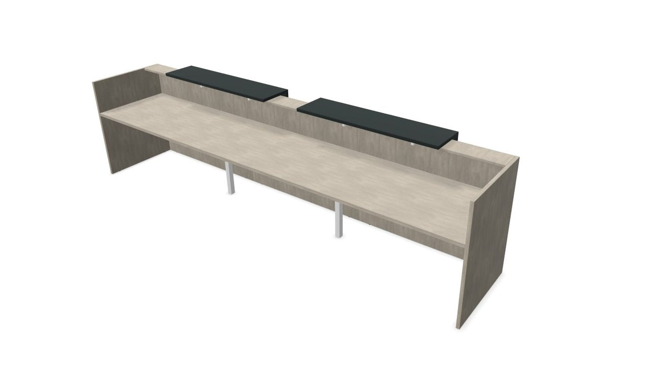 Z2 Large Straight Reception Desk | Reception Desk | Office Supermarket
