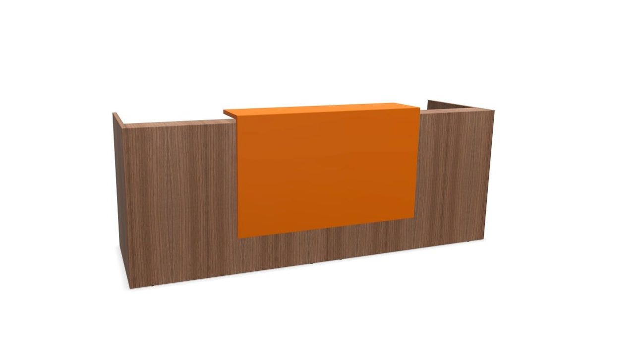 Z2 Medium Straight Reception Desk | Reception Desk — Office Supermarket
